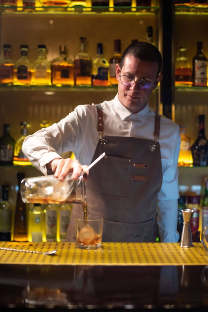 Rum old Fashioned cocktail | Classic Old-Fashioned mixed drink Recipe