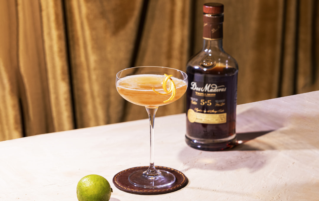 Quarter Deck dark rum cocktail | Recipe and Ingredients