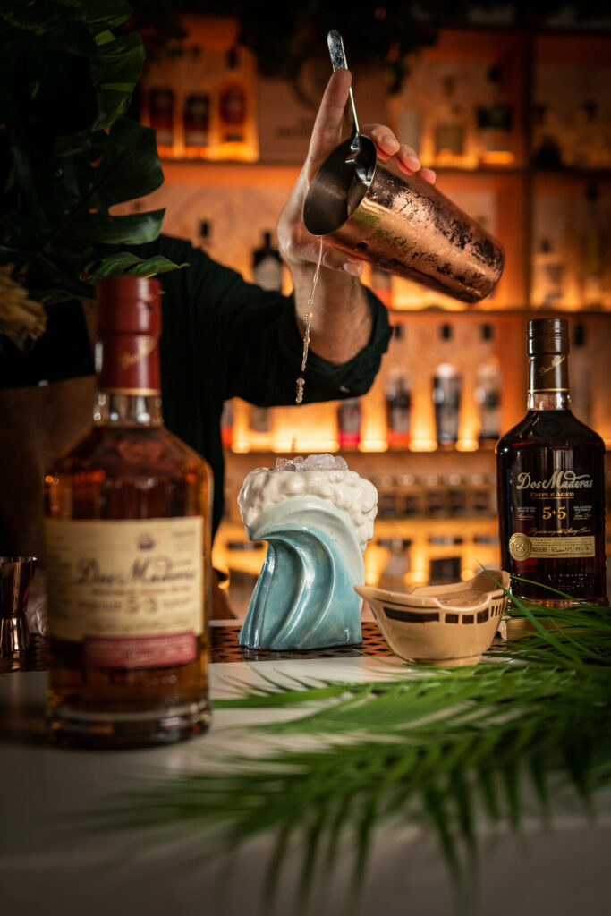 Big Bamboo cocktail with dark rum |Recipe and Ingredients