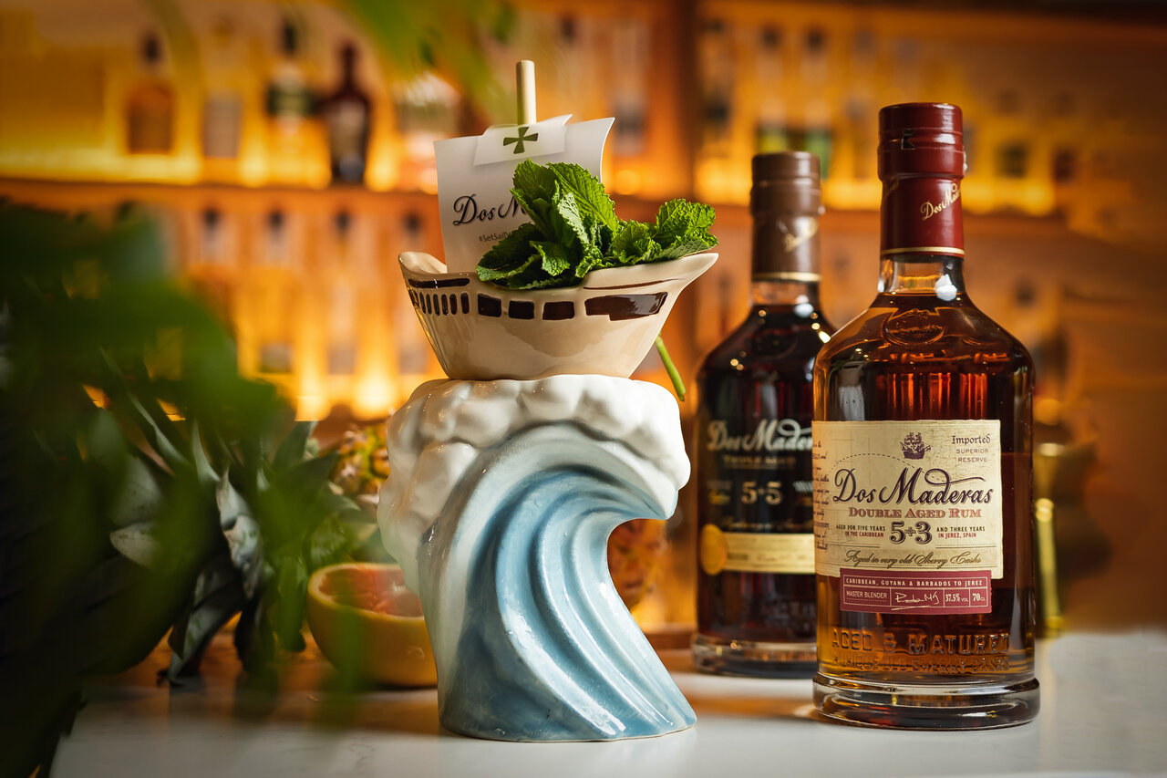 Big Bamboo cocktail with dark rum |Recipe and Ingredients